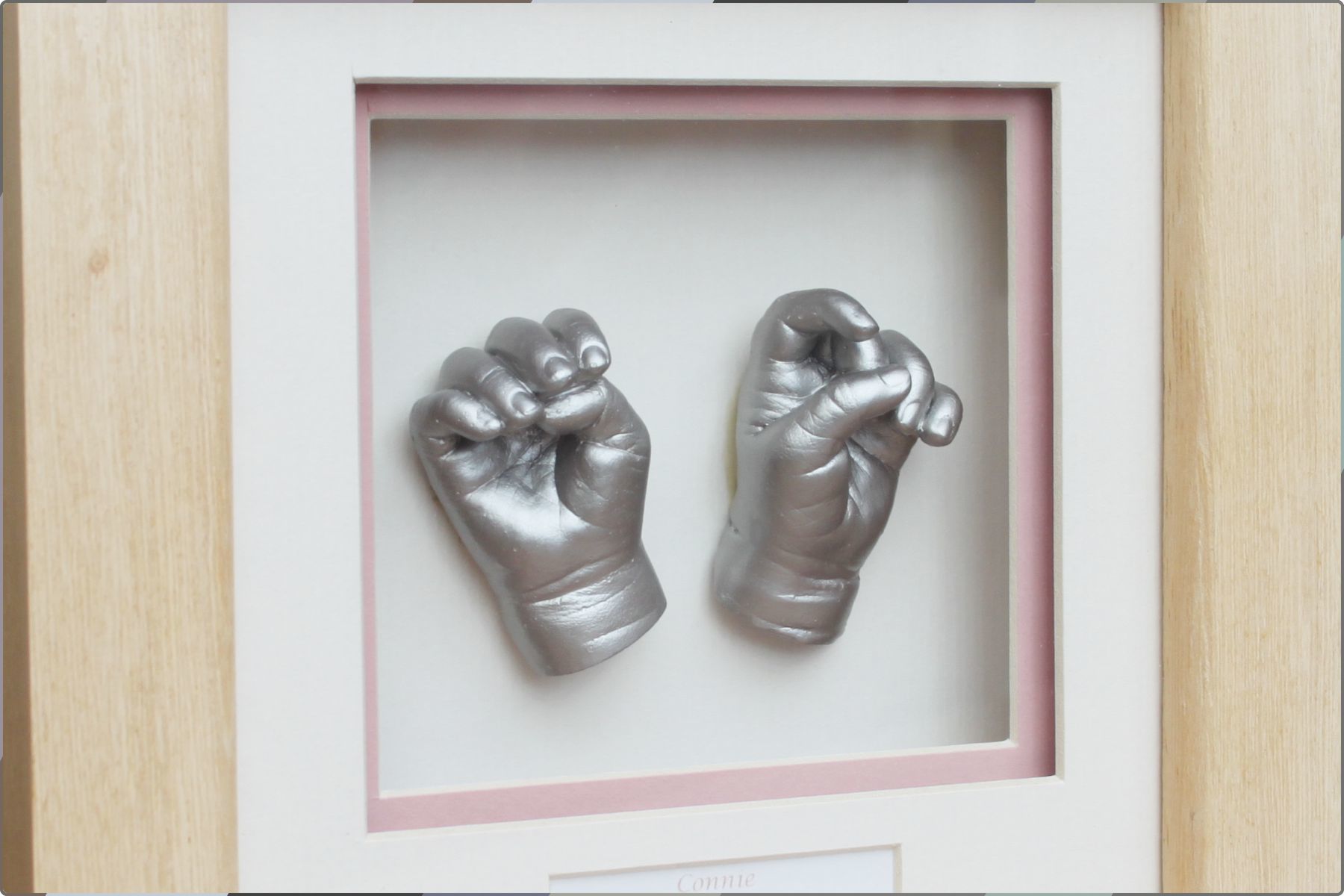 Framed Baby Hand Casting - Babyprints