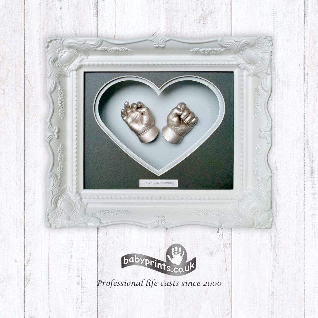 Framed Baby Hand Casting - Babyprints